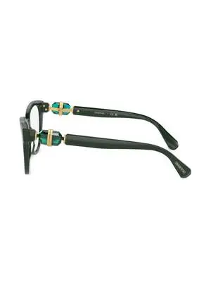 SWAROVSKI Crystal-embellished Cat-eye Frame Glasses