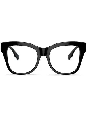 Burberry Tb-motif Square-frame Glasses - Black