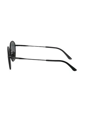 Giorgio Armani Geometric Frame Sunglasses - Black