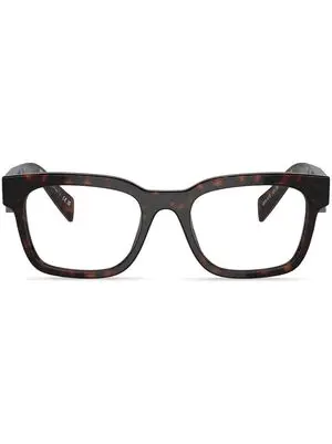 Prada Tortoiseshell Square Frame Glasses