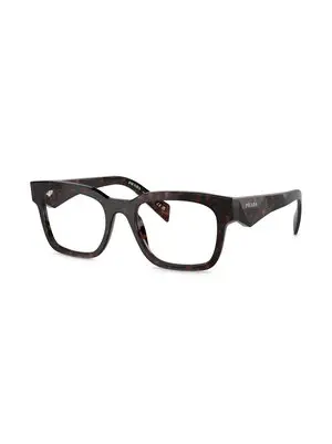 Prada Tortoiseshell Square Frame Glasses