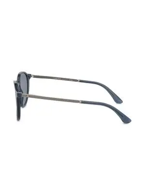 Giorgio Armani Round-frame Sunglasses - Blue
