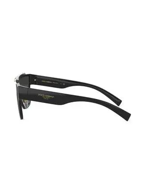Dolce & Gabbana Logo Square-frame Sunglasses