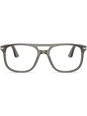 Persol Square-frame Glasses - Grey
