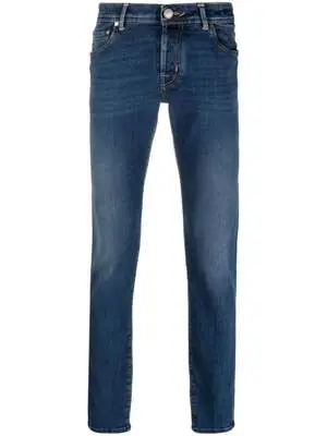 Jacob Cohen Stonewashed Skinny Jeans