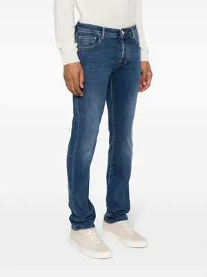 Jacob Cohen Stonewashed Skinny Jeans