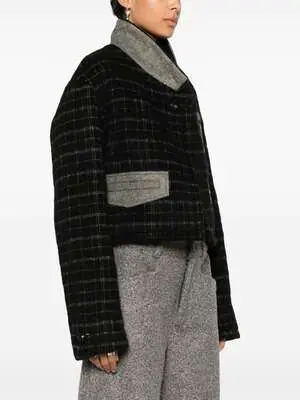 Etro Checked Cropped Jacket