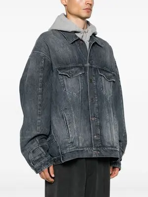 Balenciaga Deconstructed Denim Jacket
