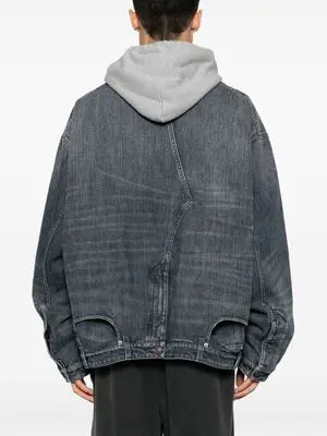 Balenciaga Deconstructed Denim Jacket