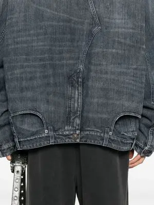 Balenciaga Deconstructed Denim Jacket