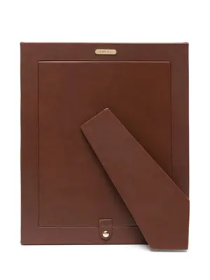 Ralph Lauren Durham Perforated Leather Photo Frame
