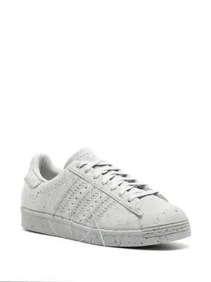 Y3 Superstar Exposed-seam Sneakers - Grey