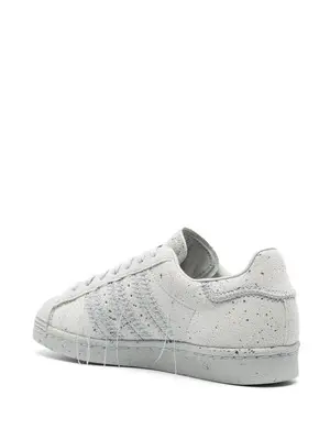 Y3 Superstar Exposed-seam Sneakers - Grey