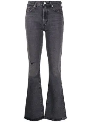 Citizens Of Humanity Lilah Flared Jeans - Black