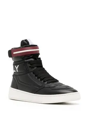 Bally Logo-print Leather Ankle Boots