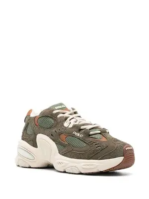 Polo Ralph Lauren Modern Trainer 100 Trackster Shoes Olive Green Men’s Size 11.5 Ralph Lauren Modern Trainer 100 Sneakers In Green - 42% Off  main image 2