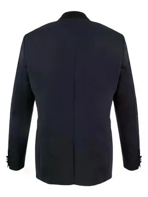 Hugo Single-breasted Tuxedo Blazer - Blue