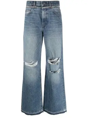 Amiri Wide-leg Jeans