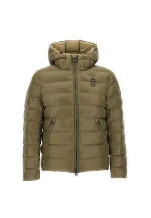 BLAUER. "eco Adams" Down Jacket - Green