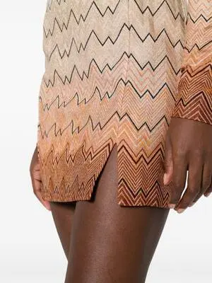 Missoni Zigzag Intarsia-knit Minidress