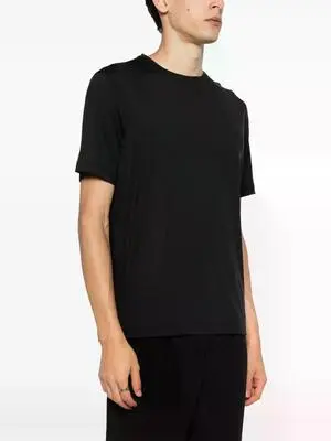 Emporio Armani Logo-embroidered Crew-neck T-shirt