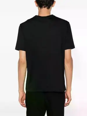Emporio Armani Logo-embroidered Crew-neck T-shirt
