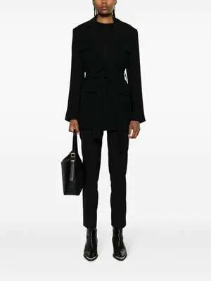 P.a.r.o.s.h Belted Single-breasted Blazer