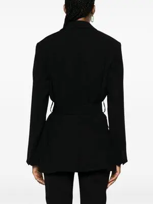 P.a.r.o.s.h Belted Single-breasted Blazer