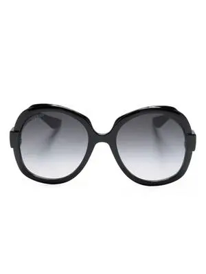 Gucci Oversize-frame Sunglasses - Black