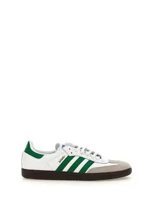 Adidas "samba" Leather Sneakers - White