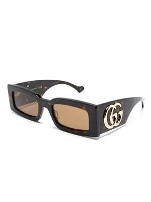 Gucci Logo-plaque Sunglasses