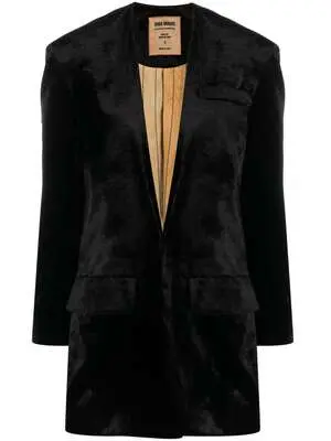 UMA WANG Velvet-effect Coat