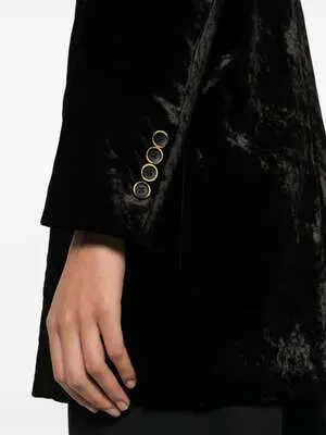 UMA WANG Velvet-effect Coat
