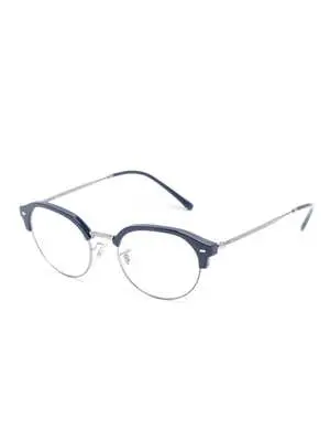 Ray-ban Engraved Half-rim Eyeglasses