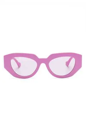 Gucci Geometric-frame Glasses - Pink