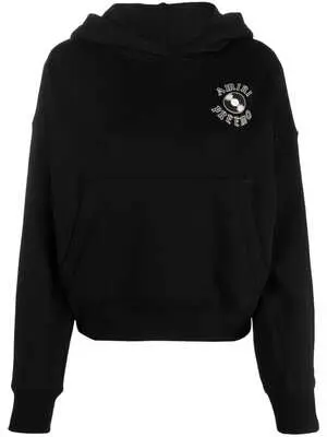 Amiri Premier Records Cocoon Cotton Hoodie - Black