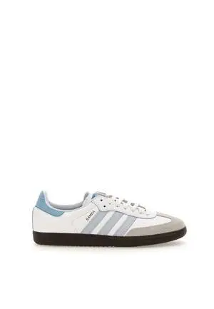 Adidas "samba" Leather Sneakers - White