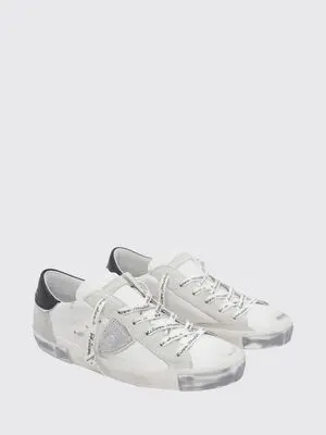 Philippe Model Lace Up Sneakers - Mastic