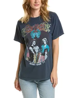 Dirty Cotton Scoundrels Aerosmith World Tour Tshirt - Blue