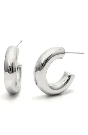 PETIT MOMENTS Simple Hoop Earrings