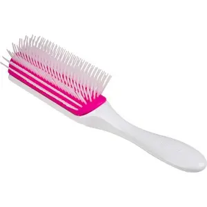 DENMAN D4 Original Curl Definer & Styler 9 Row White With Pink Pad