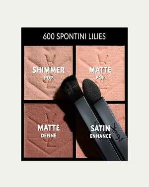 Saint Laurent Couture Mini Clutch Luxury Eyeshadow Palette - 810 Over Orange