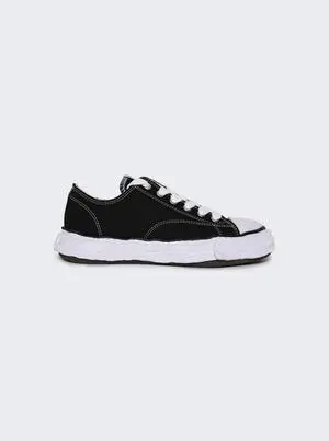 Mihara Yasuhiro Peterson Canvas Low-top Sneakers - Black