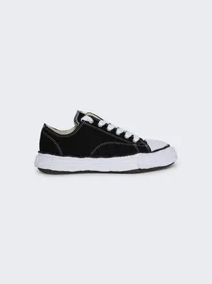 Mihara Yasuhiro Peterson Canvas Low-top Sneakers - Black