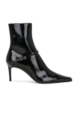 Saint Laurent Buckled Booties