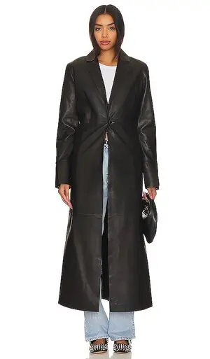 LAMARQUE Evanna Leather Coat