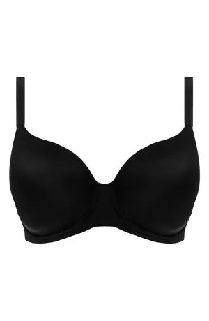 Freya Undetected Underwire Convertible T-shirt Bra - Black