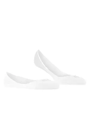Falke Step Medium Invisible Socks - White