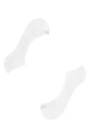 Falke Step Medium Invisible Socks - White