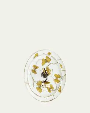 Michael Aram Butterfly Ginkgo 2-tier Porcelain Etagere